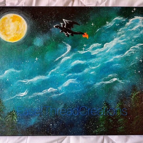 Charizard Painting - Etsy