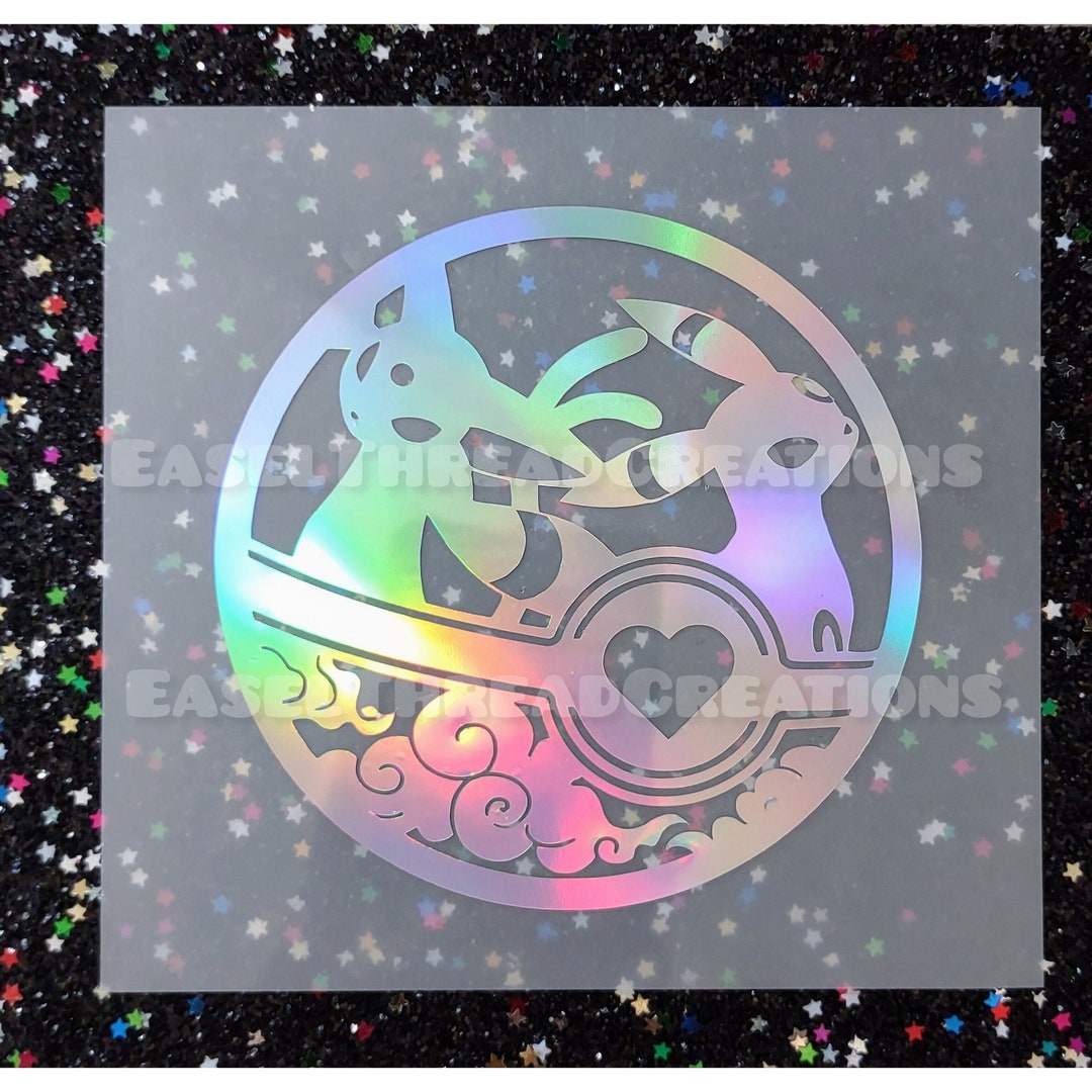 Umbreon Espeon Decal, Poke Mon Sticker, Poke Mon Gift Under 10, Eevee ...