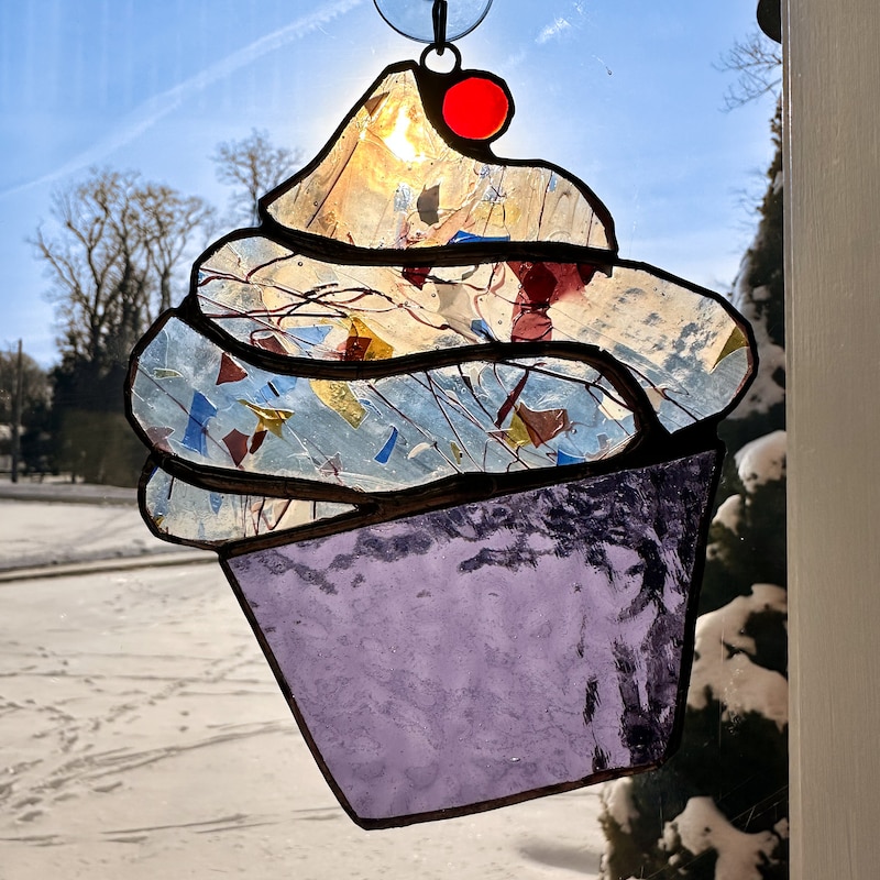 Glass Cupcakes - Etsy
