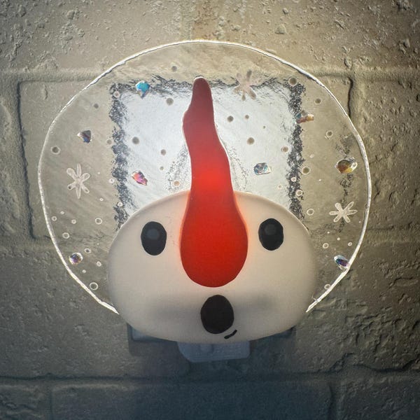 Snowman Night Light - Etsy
