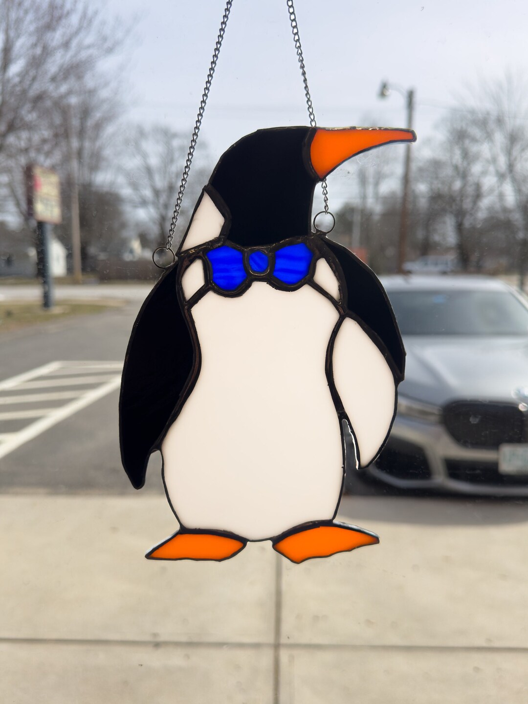 Stained Glass Penguin - Etsy