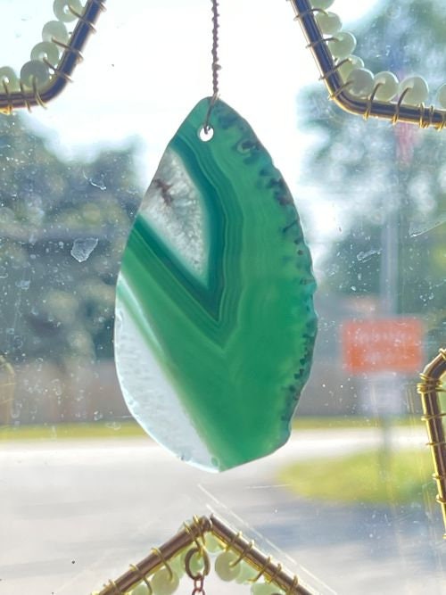 Sea Glass Star Suncatcher - Etsy