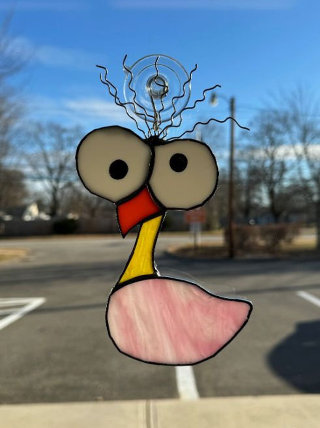 Stained Glass Kookoo Bird - Etsy