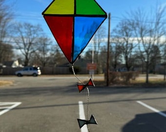 Stained Glass Kite - Etsy