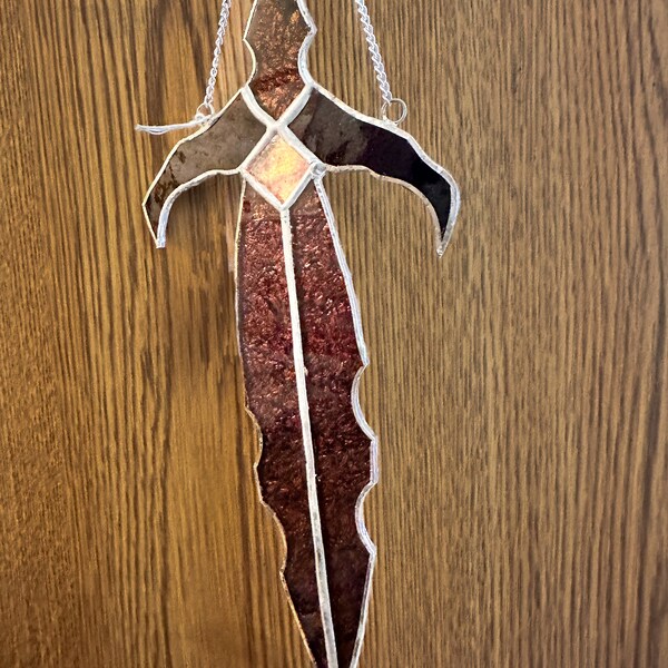 Stained Glass Window Hangings Sword - Etsy