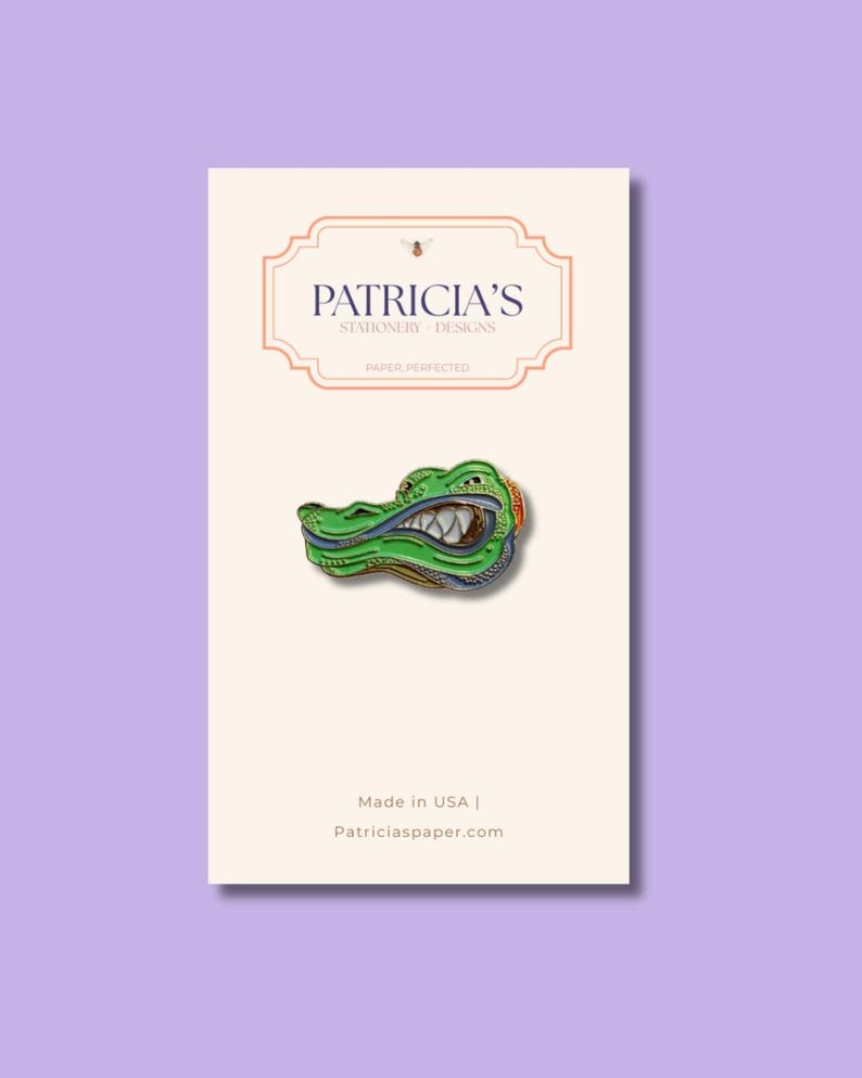 Game Day FL Gator Pin | University of Florida Pin | Florida Enamel Pin ...