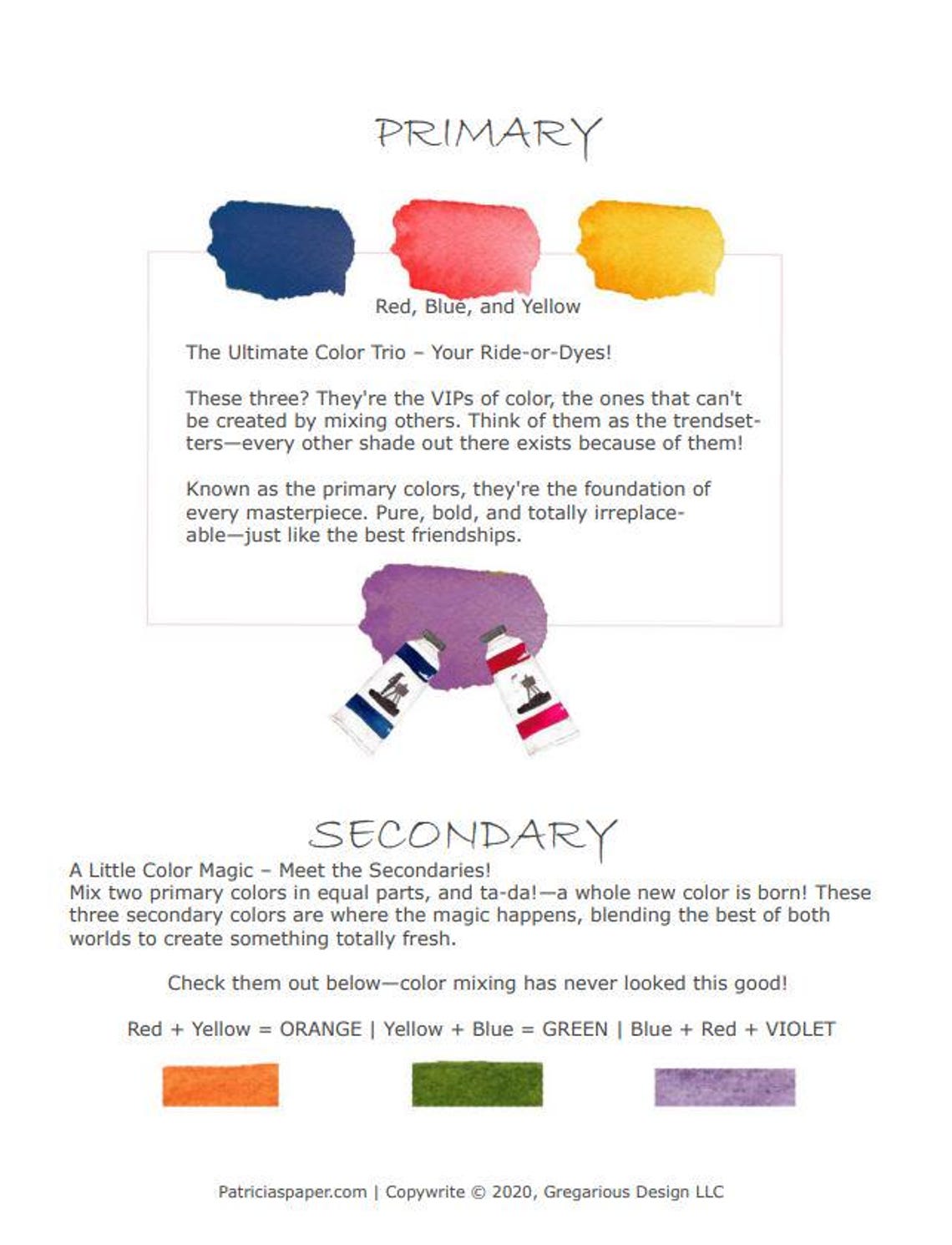 Color Theory for Beginners | Tips Guide | Artist Gifts | Digital ...