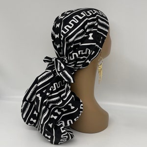 Adjustable Dread Locs and Long Braids HAT Cap, Ankara Pony Style ...