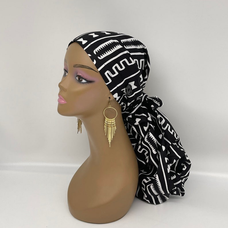 Adjustable Dread Locs and Long Braids HAT Cap Ankara Pony - Etsy