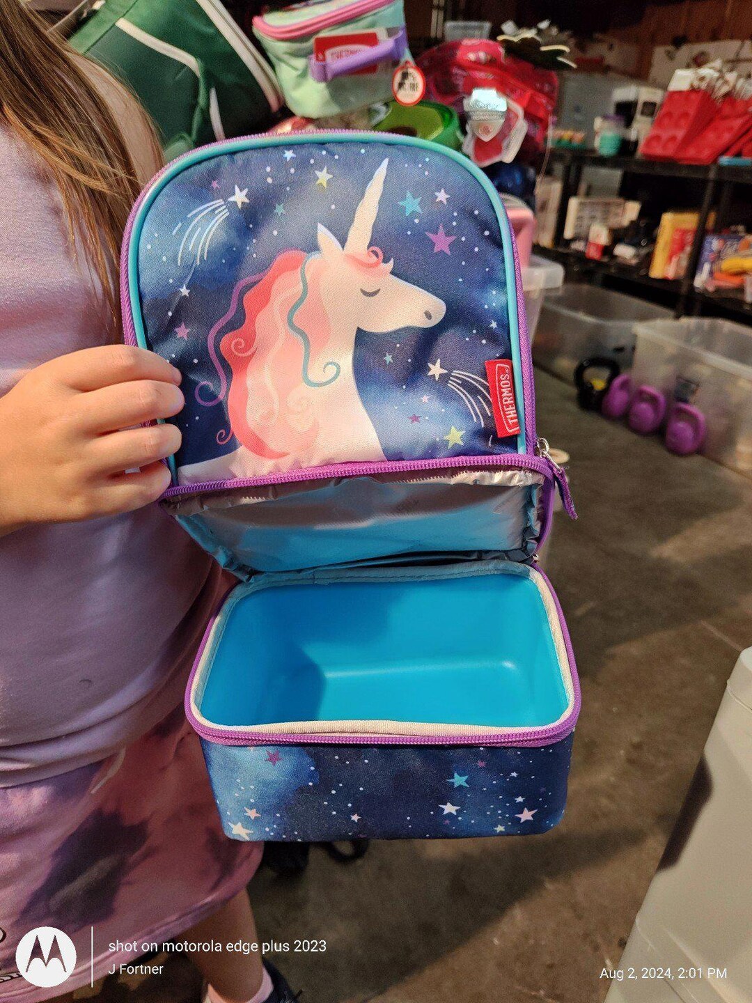 Unicorn Insulated Lunch Box With Bottom Cooler Brand New - Etsy