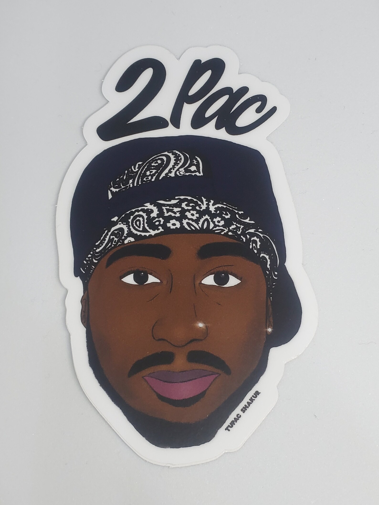 Tupac Shakur 2pac Hip-hop Golden Era 90s Sticker Design - Etsy
