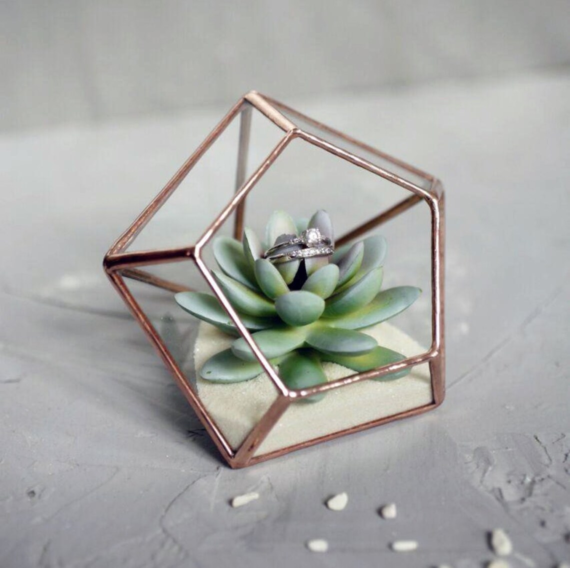 Ring Box,wedding Ring Box,glass Jewelry Box,glass Ring Holder ...