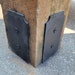 Iron Post Bracket Heavy Duty Steel Column Bracket Post Base 12" X 12" X ...