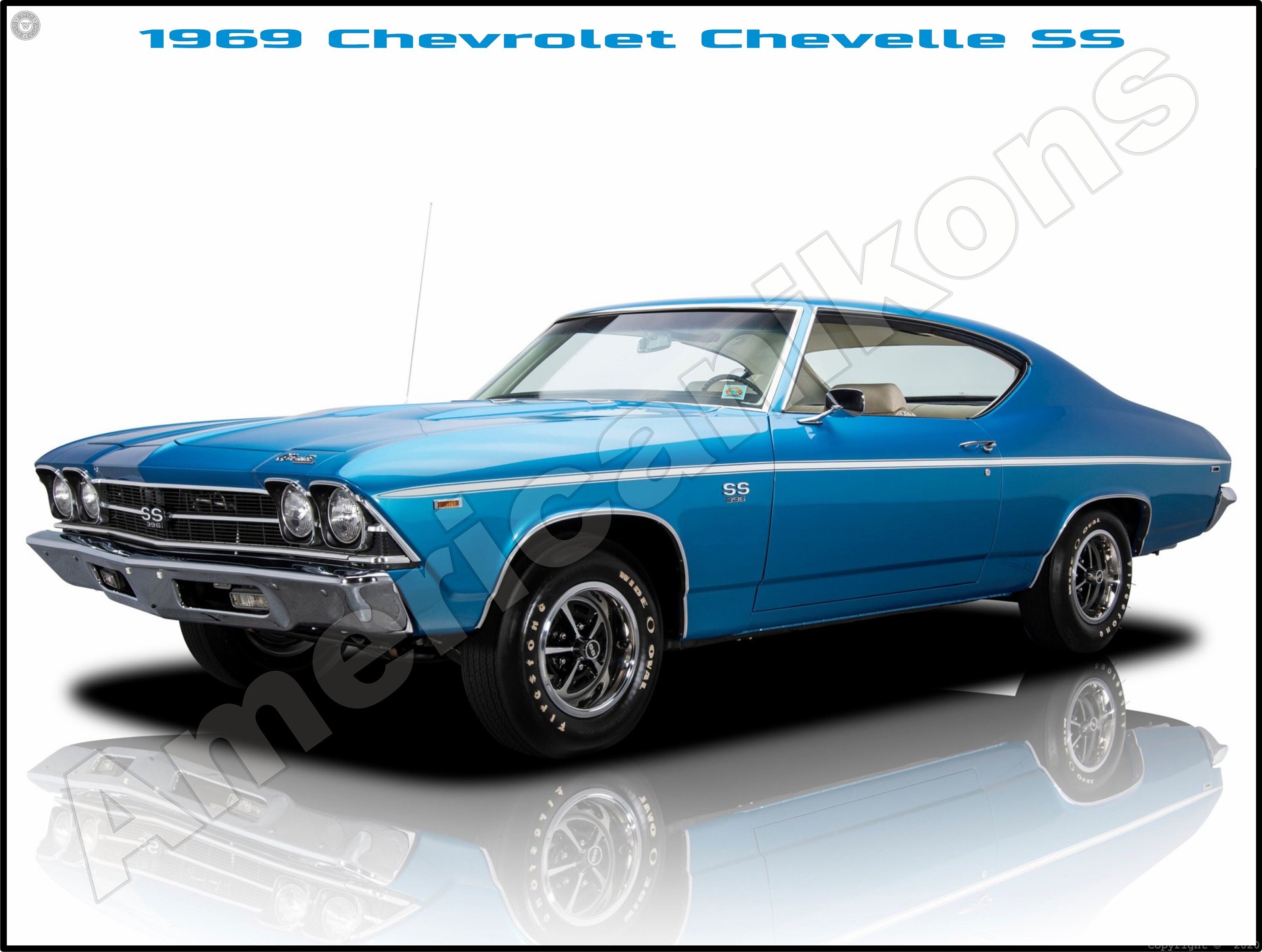 Collectibles 1970 Chevrolet Chevelle SS New Metal Sign Free ...