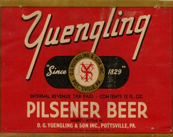 Yuengling Beer Sign | Etsy