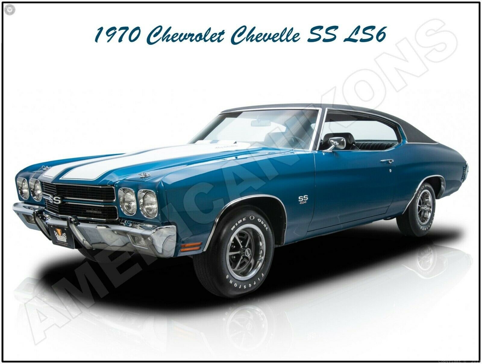 Collectibles 1970 Chevrolet Chevelle SS New Metal Sign Free ...