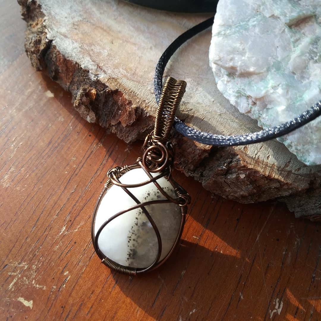 White Crystal Wire Wrap - Etsy