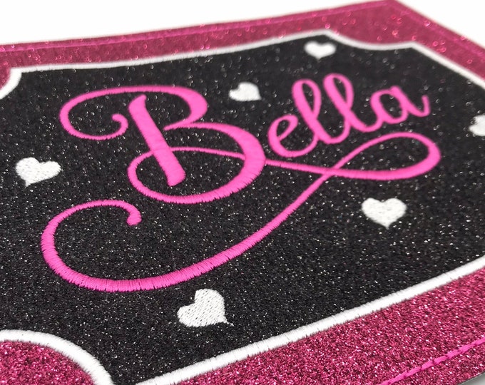 Red Glitter 20 Personalized Duffle Bag With Monogram, Dance Bag, Cheer ...