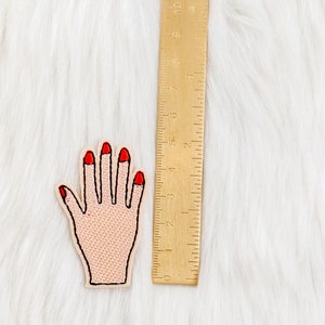 Iron-on Patch | High Five - Etsy