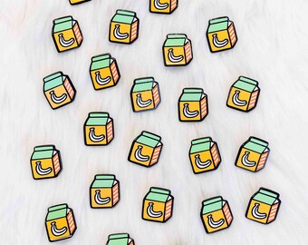 Juice Box Enamel Pin - Etsy