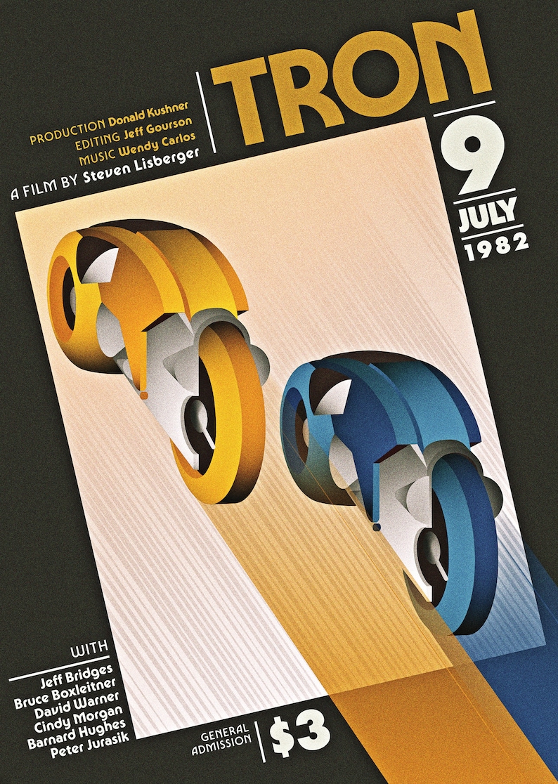 TRON / Limited Edition Print - Etsy