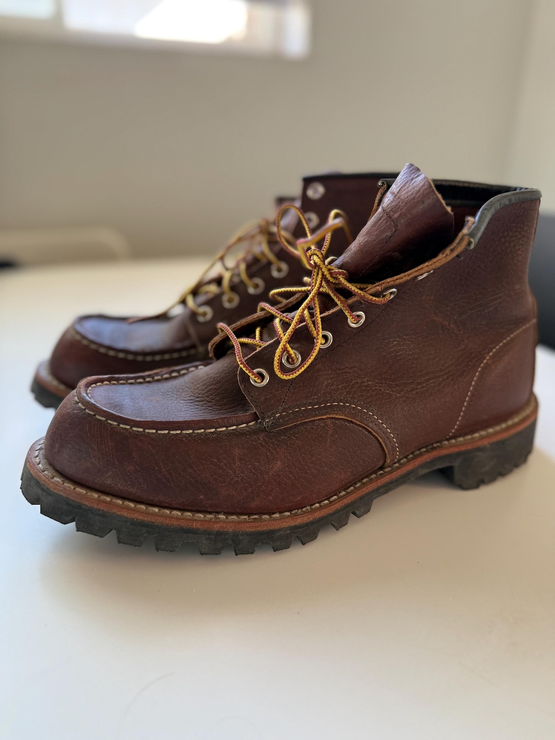 Size 10, Mens RED WING ROUGHNECK Boot, Made in U.s.a - Etsy