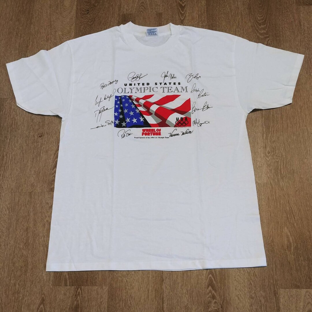 Vintage 1996 United States Olympics Team Souvenir T-shirt Tee With ...