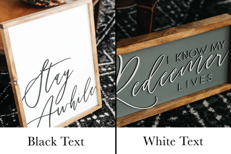 3D Wooden Sign: Farmhouse Home Decor, 'maybe Some Things Last' - Etsy