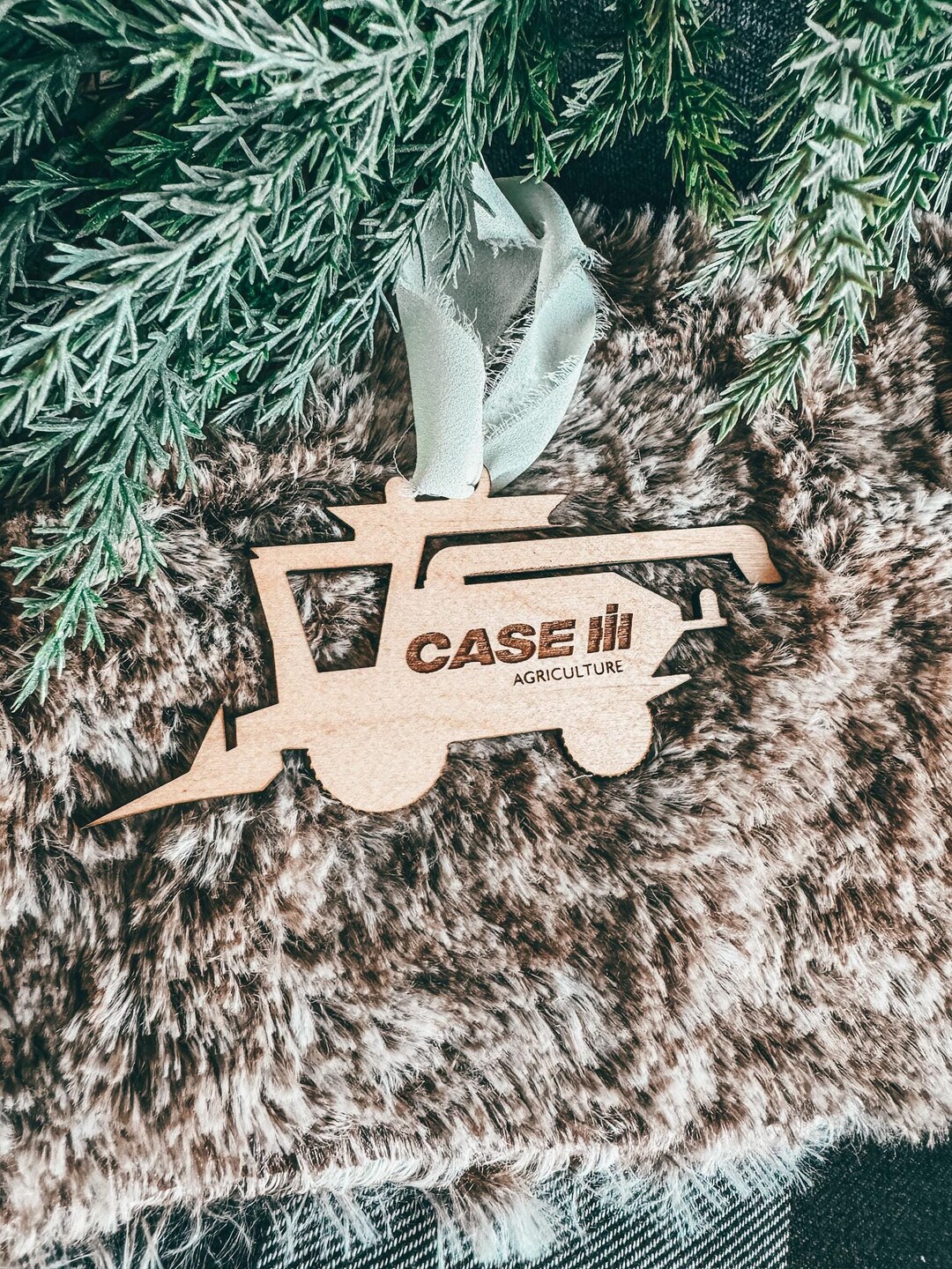 Case IH Harvester Ornament - Etsy