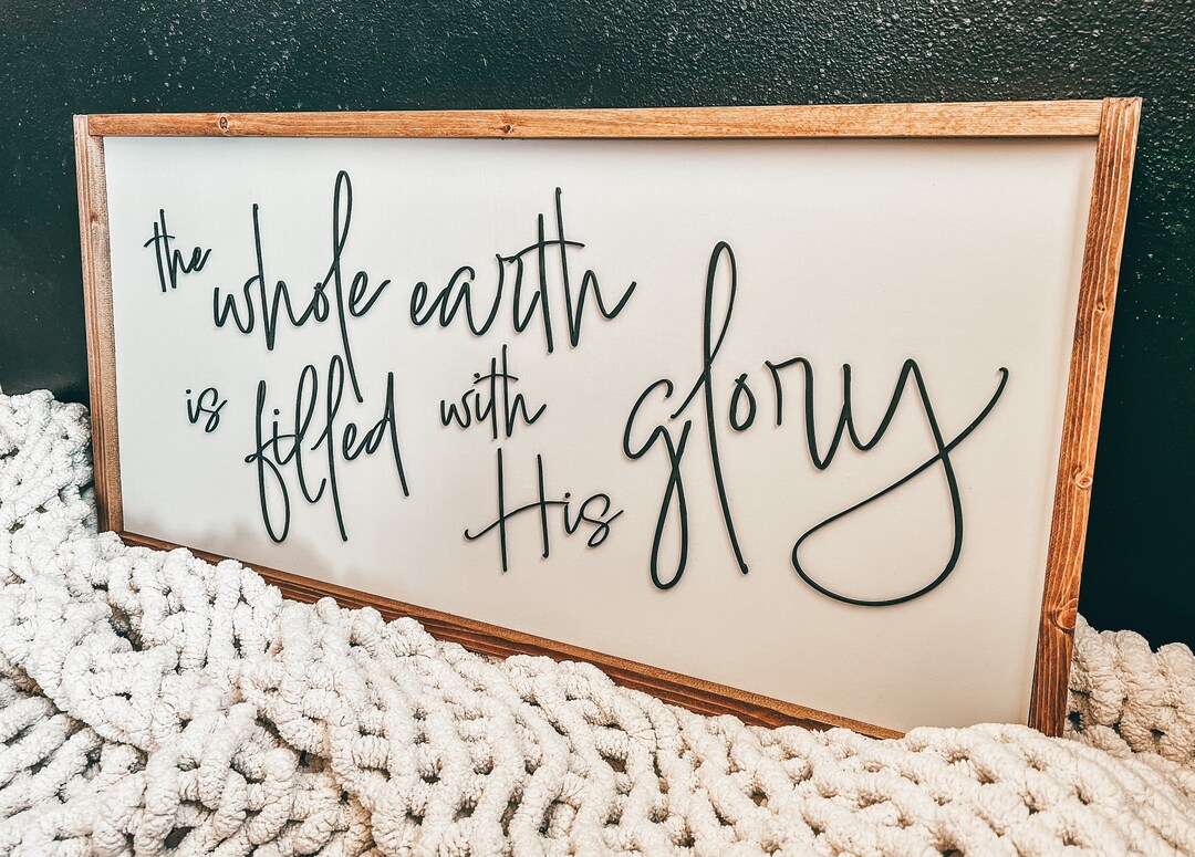 3D Wooden Sign: Rustic Farmhouse Praise Decor - Etsy