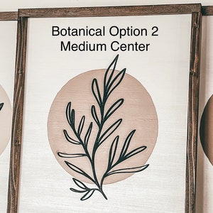 Botanical Home Sign Set | Gardeners Sign | BOTANICAL Sign | Spring Sign ...