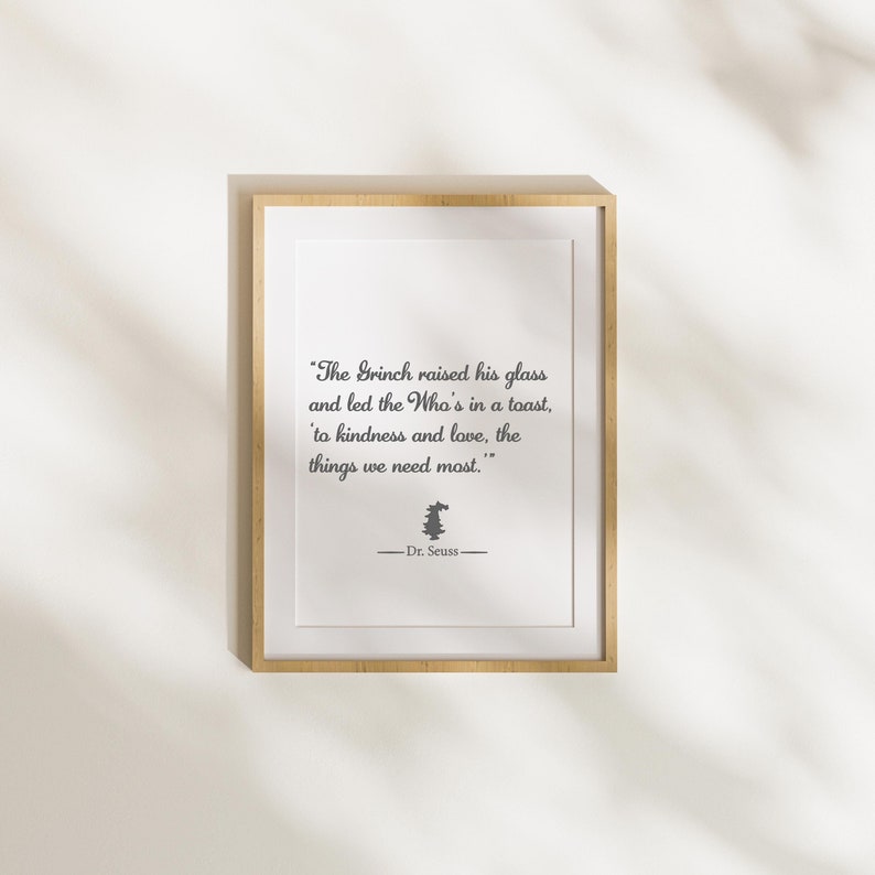 The Grinch Kindness & Love Print – Christmas Decor (svg, Png, Eps, Dxf ...