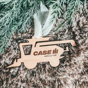 Case IH Harvester Ornament - Etsy