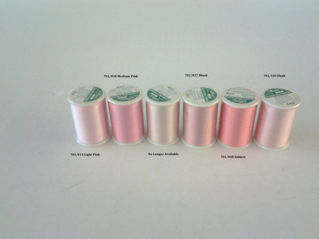 Silk Thread Shades of Pink - Etsy