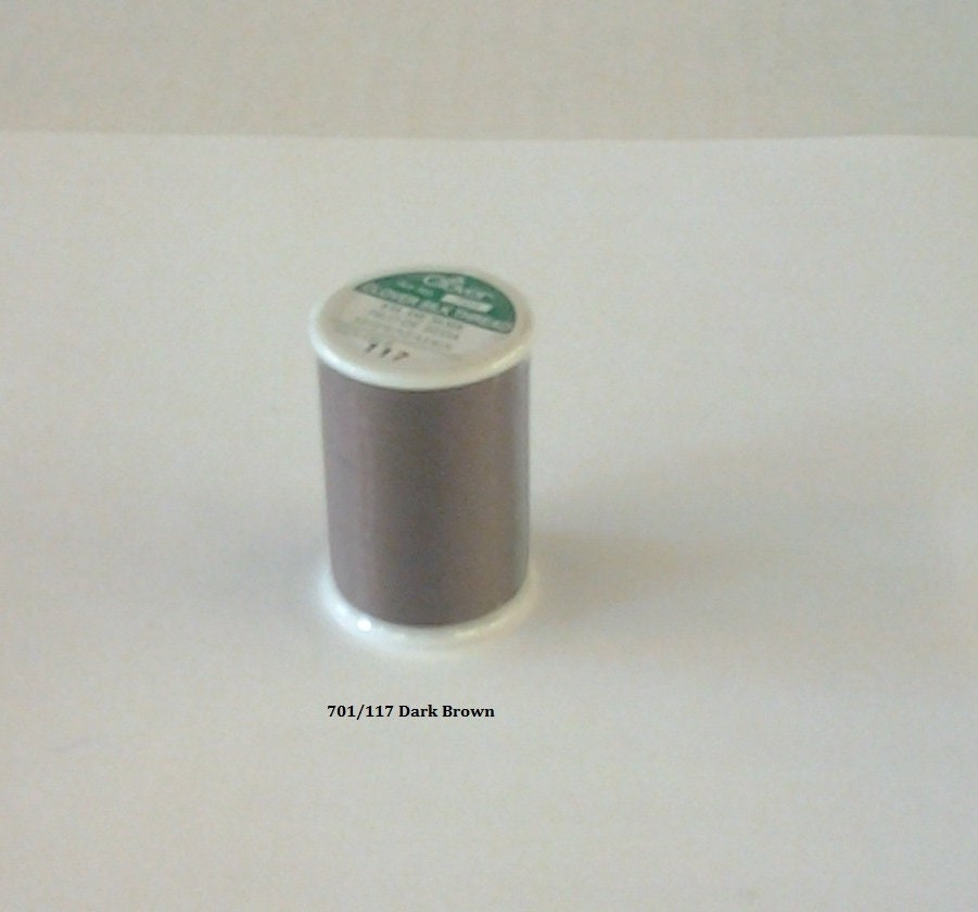 Silk Thread Shades of Brown - Etsy