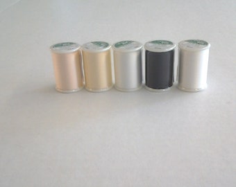 Black Silk Thread | Etsy