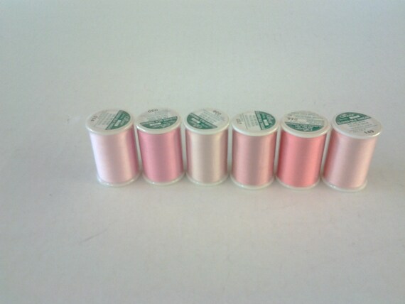 Silk Thread Shades of Pink | Etsy