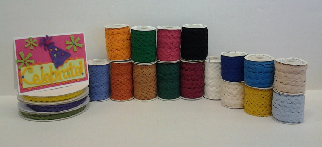 Cotton Rick Rack 1/4 Inch - Etsy
