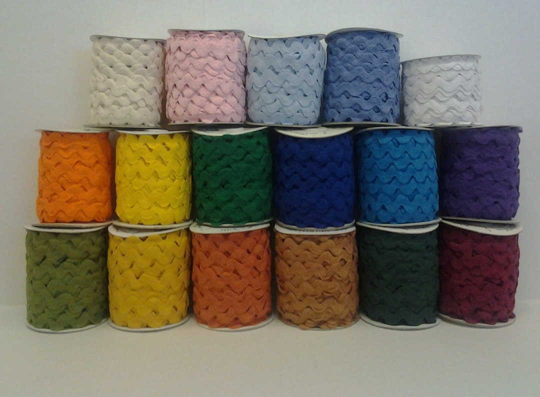 Cotton Rick Rack 3/4 Inch Jumbo - Etsy