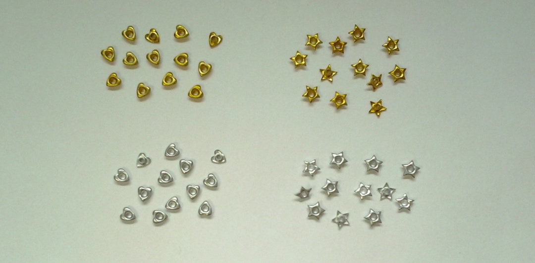 Eyelets Hearts and Stars - Etsy