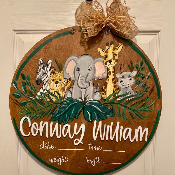 Nursery Door Hanger - Etsy