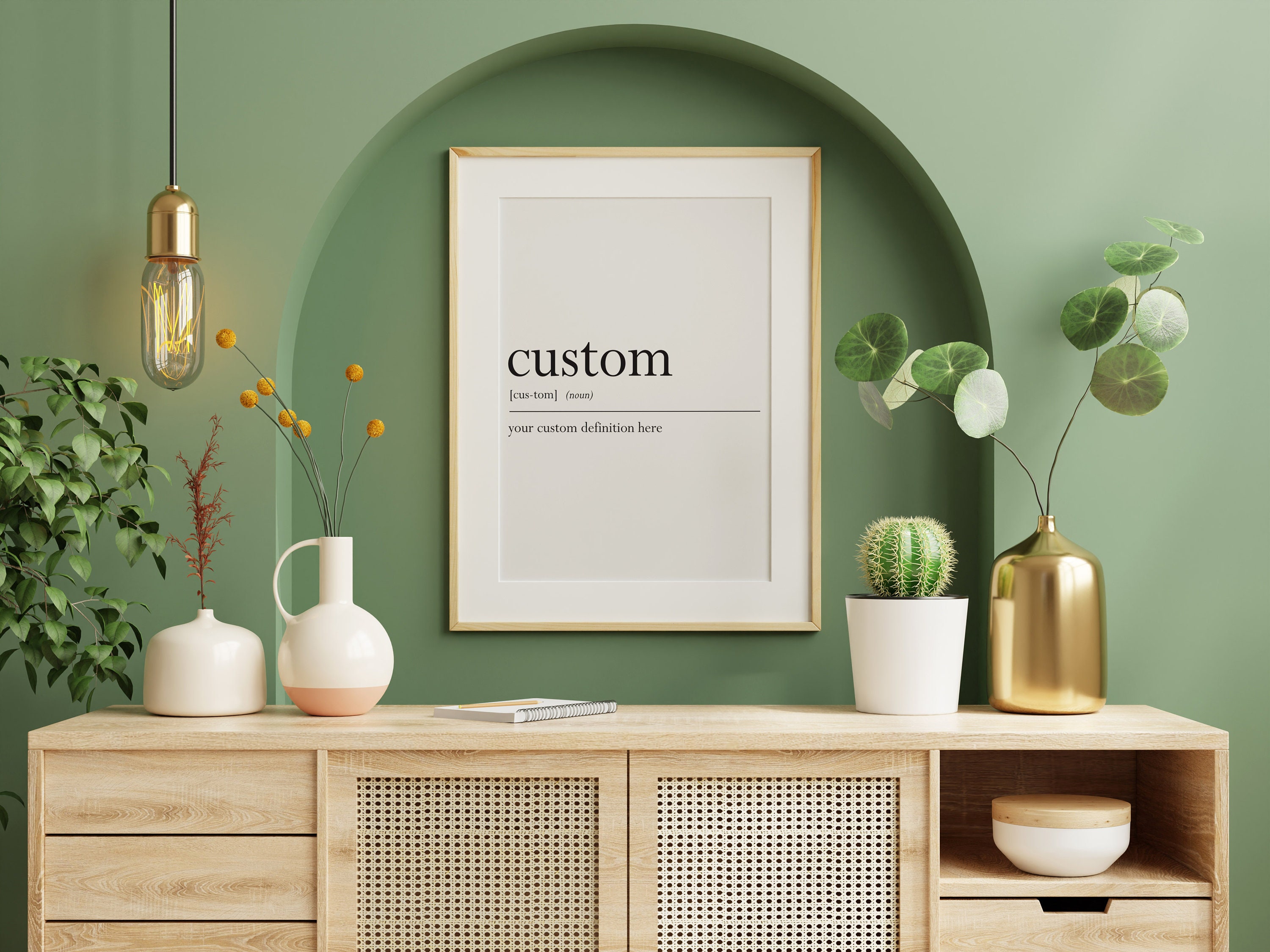 Custom Definition Print | Bedroom Poster | Wall Print | Gift Ideas ...
