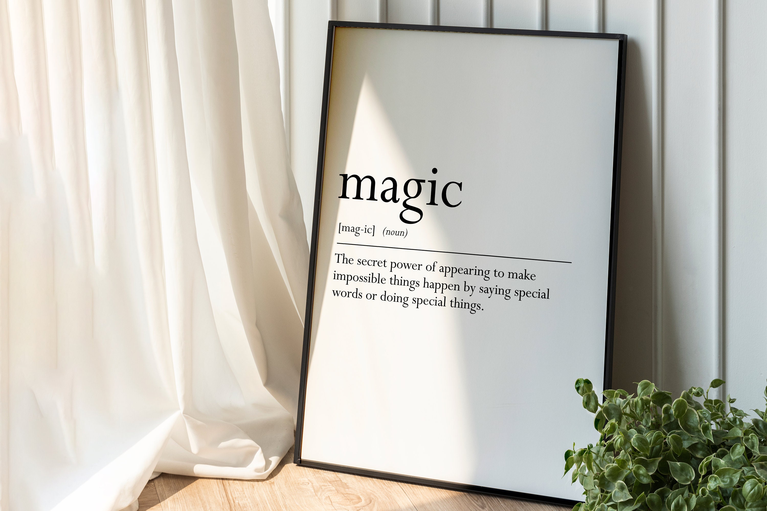 Custom Definition Print | Bedroom Poster | Wall Print | Gift Ideas ...