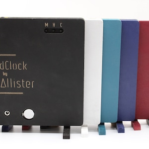 Word Clock Design LED Letters English Text Living Room Decoration ...