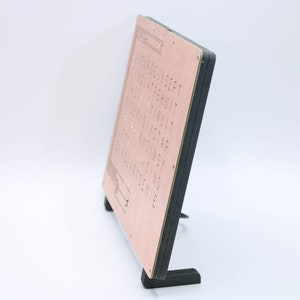 Word Clock Design LED Letters English Text Living Room Decoration ...