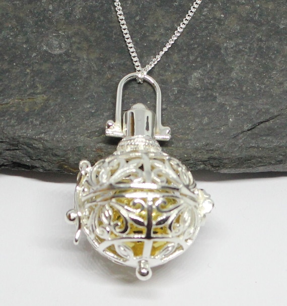 Angel caller necklace sterling silver store