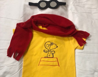 Snoopy red baron | Etsy