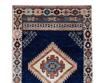 Indigo Persian Rug | Etsy