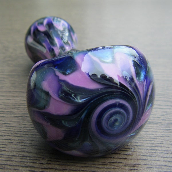 Purple Glass Pipe - Etsy