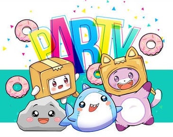 Lanky Box Party | Etsy UK